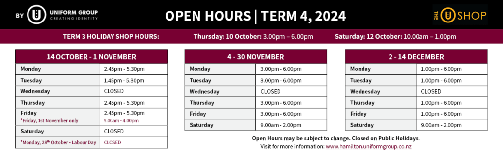 Uniform & Dress Code - Hamilton Girls' High School - Empowering Young Women